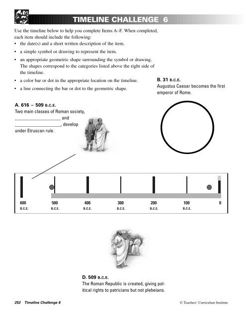 TIMELINE CHALLENGE 6