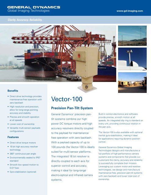 Vector-100 - General Dynamics Global Imaging Technologies