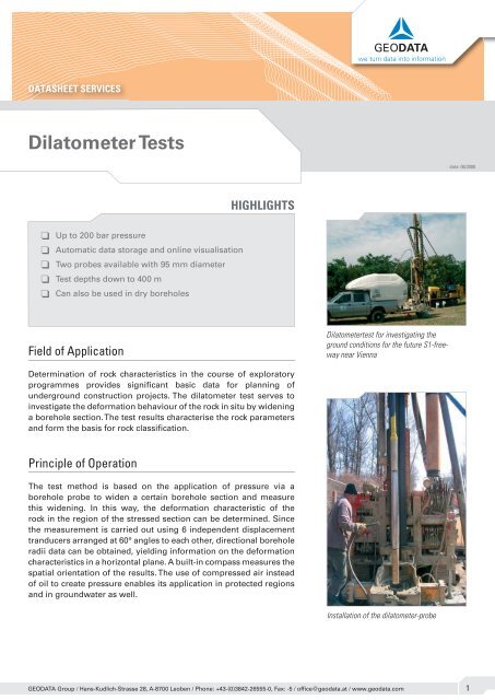 Dilatometer Tests.indd