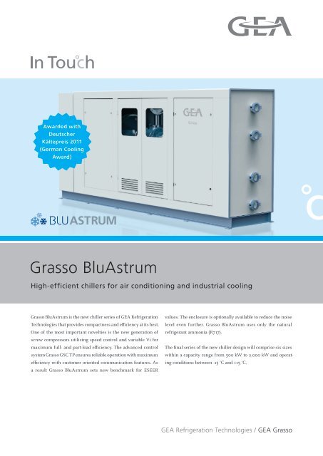Grasso BluAstrum - GEA Refrigeration Technologies