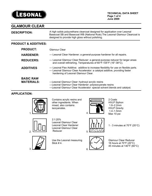 GLAMOUR CLEAR - Lesonal