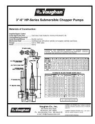 3”-6” E-Series Vertical Dry Pit Chopper Pumps - Vaughan Chopper ...