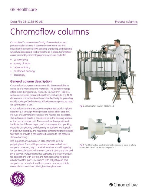 [PDF] Chromaflow columnsデータファイル
