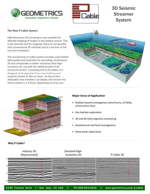 3D Seismic Streamer System - Geometrics.com