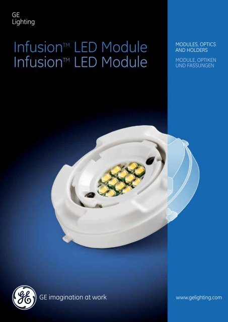 LED Infusion? Module - Catalogue (EN/DE) - GE Lighting