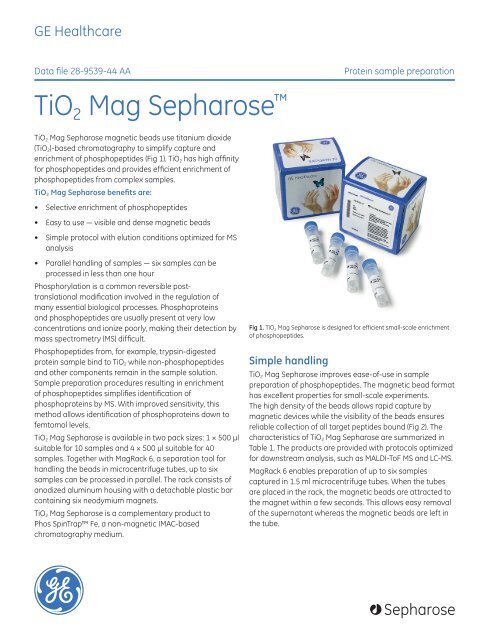 TiO2 Mag Sepharose™