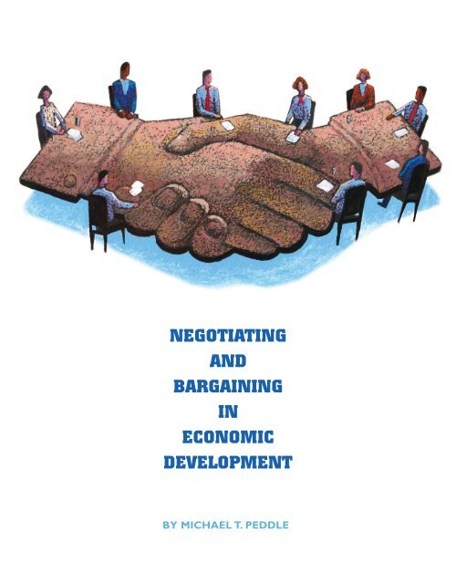 NEGOTIATING AND BARGAINING IN ECONOMIC DEVELOPMENT