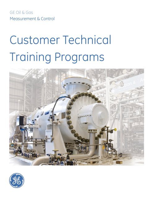 Customer Technical Training Programs - GE Measurement & Control
