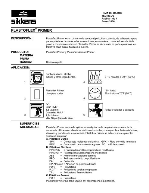 PLASTOFLEX PRIMER - Globalsafetynet.com