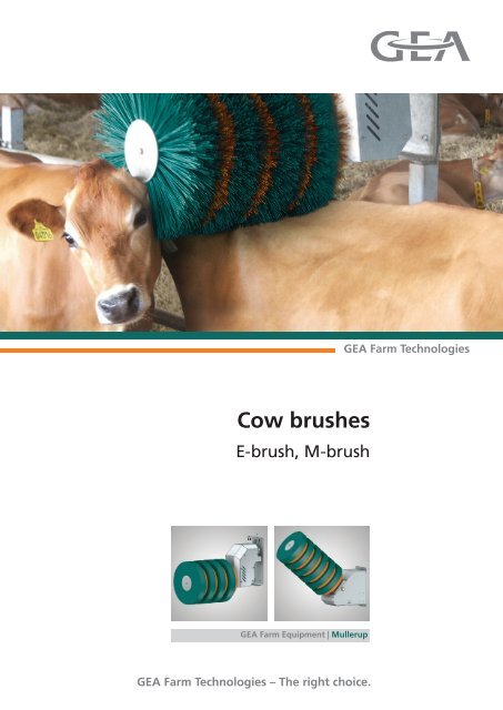 Cow brushes - GEA Farm Technologies
