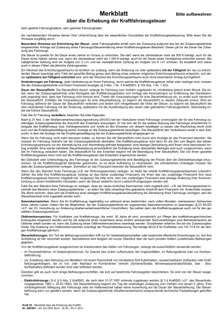 Merkblatt - Germany.ru