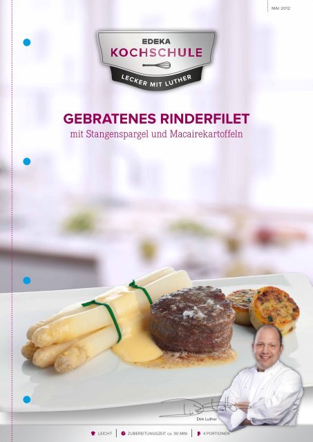 GEBRATENES RINDERFILET - EDEKA-Kochschule