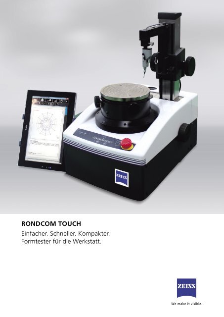 RONDCOM TOUCH Einfacher. Schneller. Kompakter ... - FerMeTec