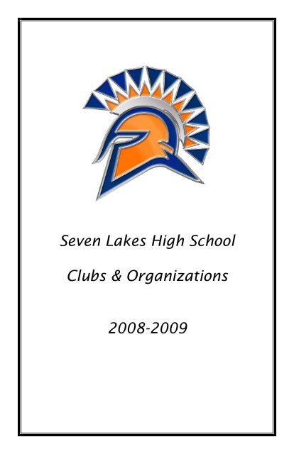 Seven Lakes High School Logo