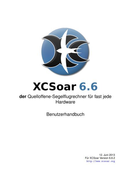 XCSoar 6.6 - Max Kellermann