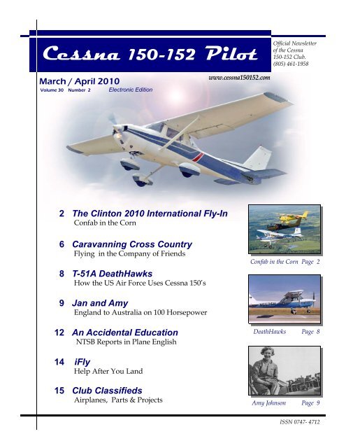 Cessna 150-152 Pilot - Cessna 150-152 Club Home