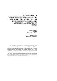 Je reconnais les noms, les verbes et les adjectifs - CLEO