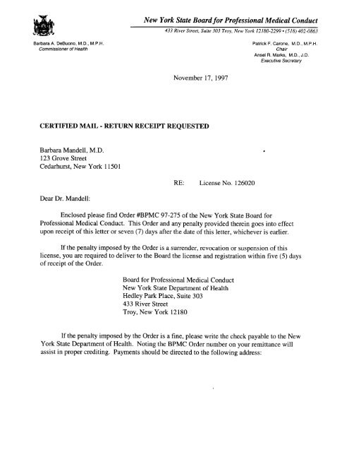 New York Doctor License Verification