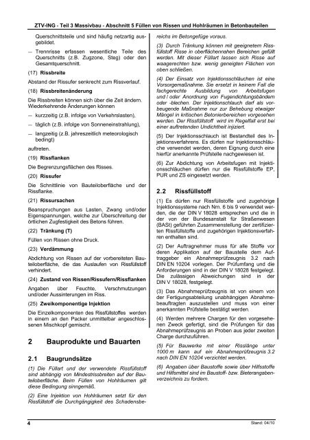 ZTV-ING - Teil 3 Massivba