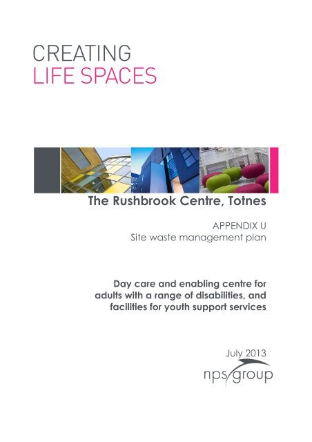 Site Waste Management Plan - Devon County Council