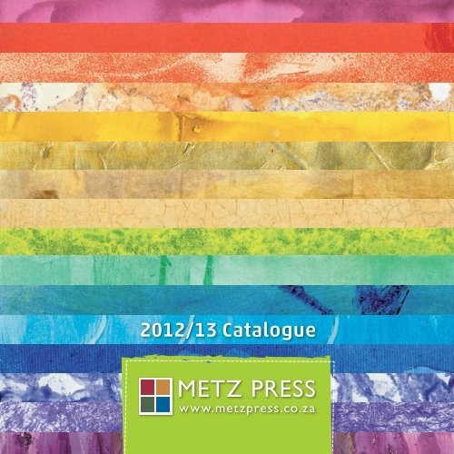 2012/13 Catalogue - Metz Press