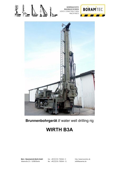 WIRTH B3A