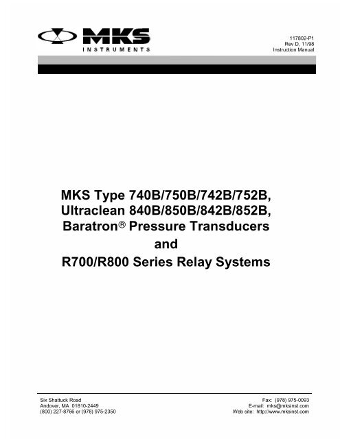 manual - MKS Instruments, Inc.