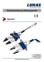 Discover liberty live! - Lukas Rescue - LUKAS Hydraulik GmbH