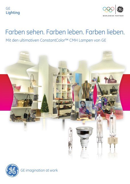 ConstantColor™ CMH Ultra Lamps - Brochure (DE) - GE Lighting
