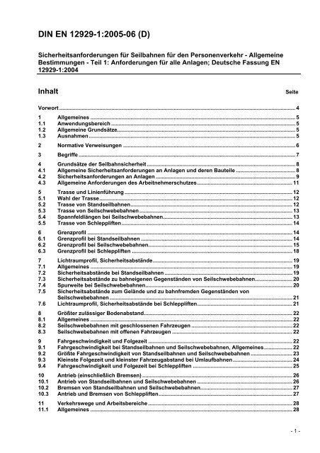DIN EN 12929-1:2005-06 (D) - NoRA
