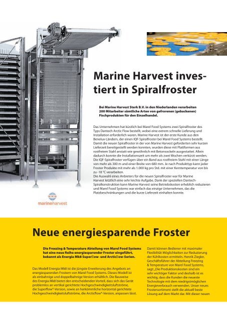 Marine Harvest investiert