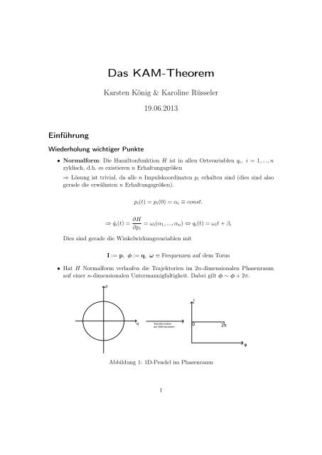 Das KAM-Theorem