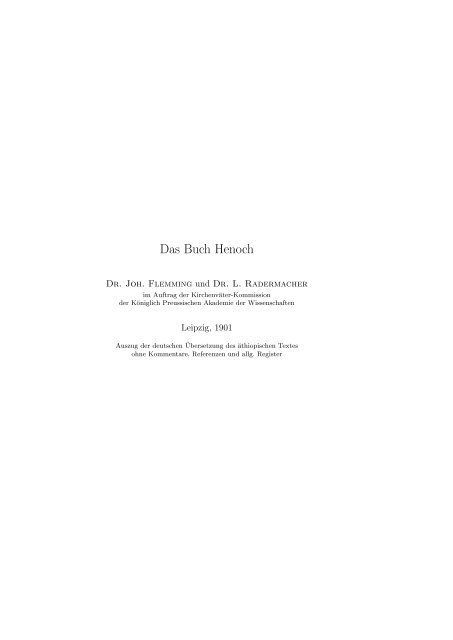 Das Buch Henoch pdfsubject