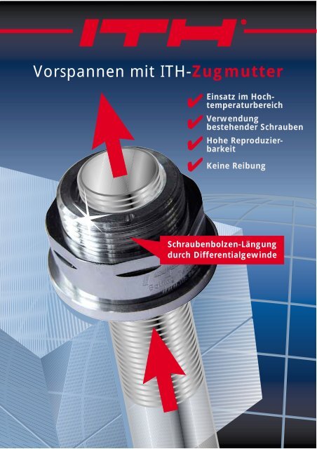 Vorspannen mit ITH-Zugmutter - ITH-GmbH