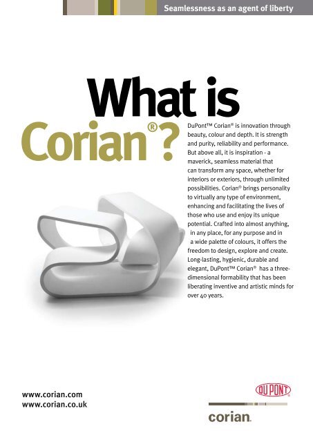 What is Corian
