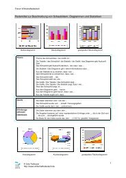 Redemittel zur Beschreibung von Schaubildern, Diagrammen und Statistiken 1
