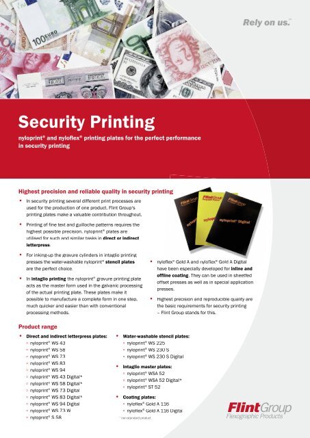 Security Printing
