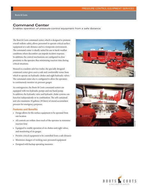 Command Center - Halliburton