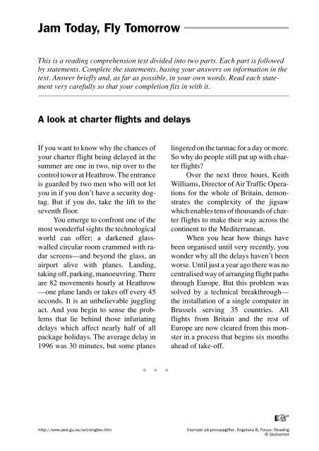 Jam Today, Fly Tomorrow