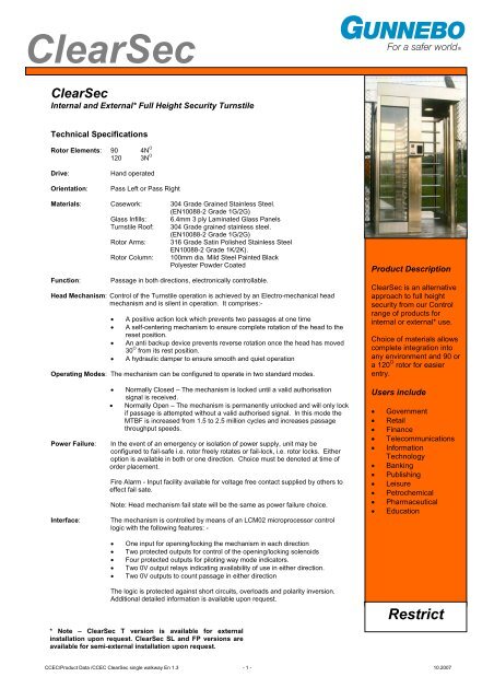 ClearSec - Gunnebo