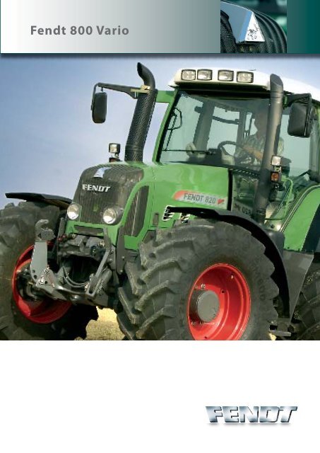 Fendt 800 Vario