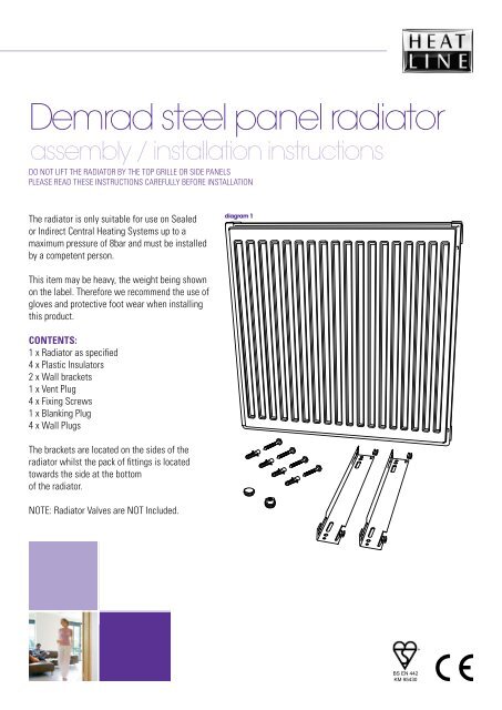Demrad instructions - Heatline