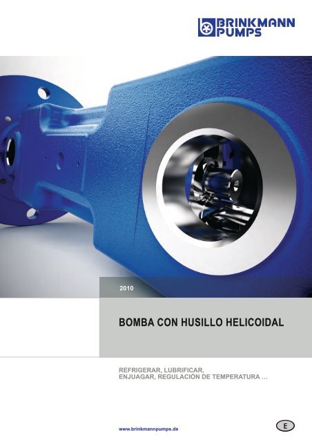 BOMBA CON HUSILLO HELICOIDAL - BRINKMANN PUMPS