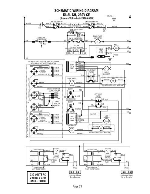 L1 SCHEMATIC WIRING DIAGR