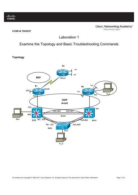 Assembling Maintenance and Troubleshooting Tools