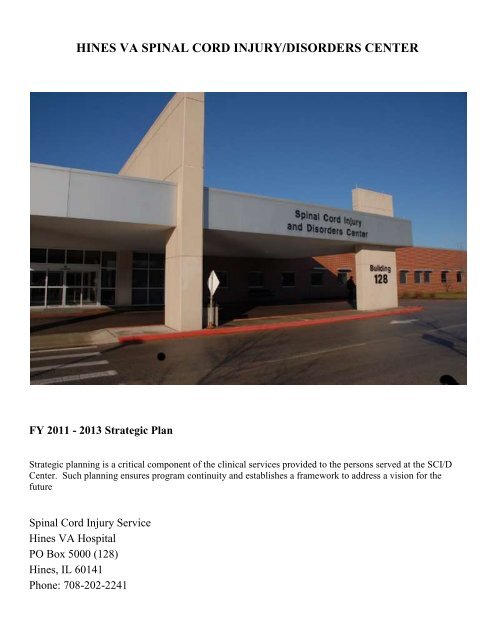 Strategic Plan - Edward Hines, Jr. VA Hospital