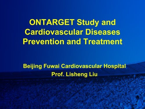 ONTARGET Slide - Boehringer Ingelheim