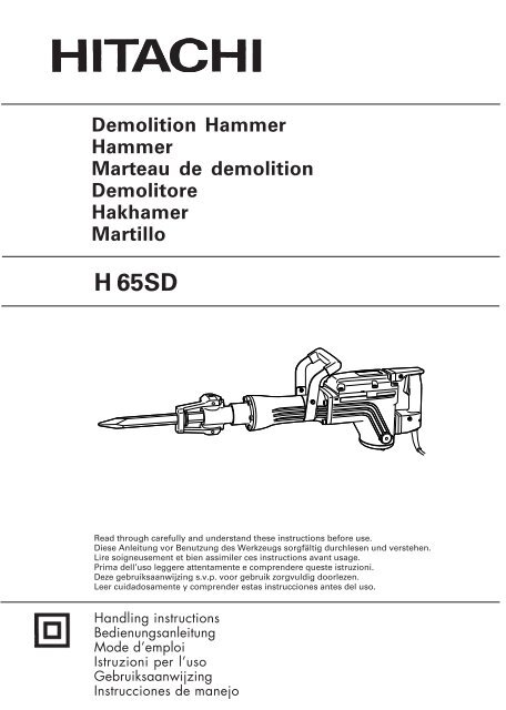 H 65SD - Hitachi Koki Co., Ltd.