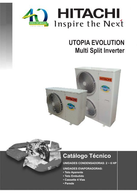 UTOPIA EVOLUTION Multi Split Inverter - Hitachi