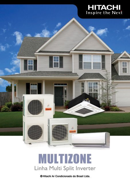 Multizone Multi Split Inverter R-410A - Hitachi